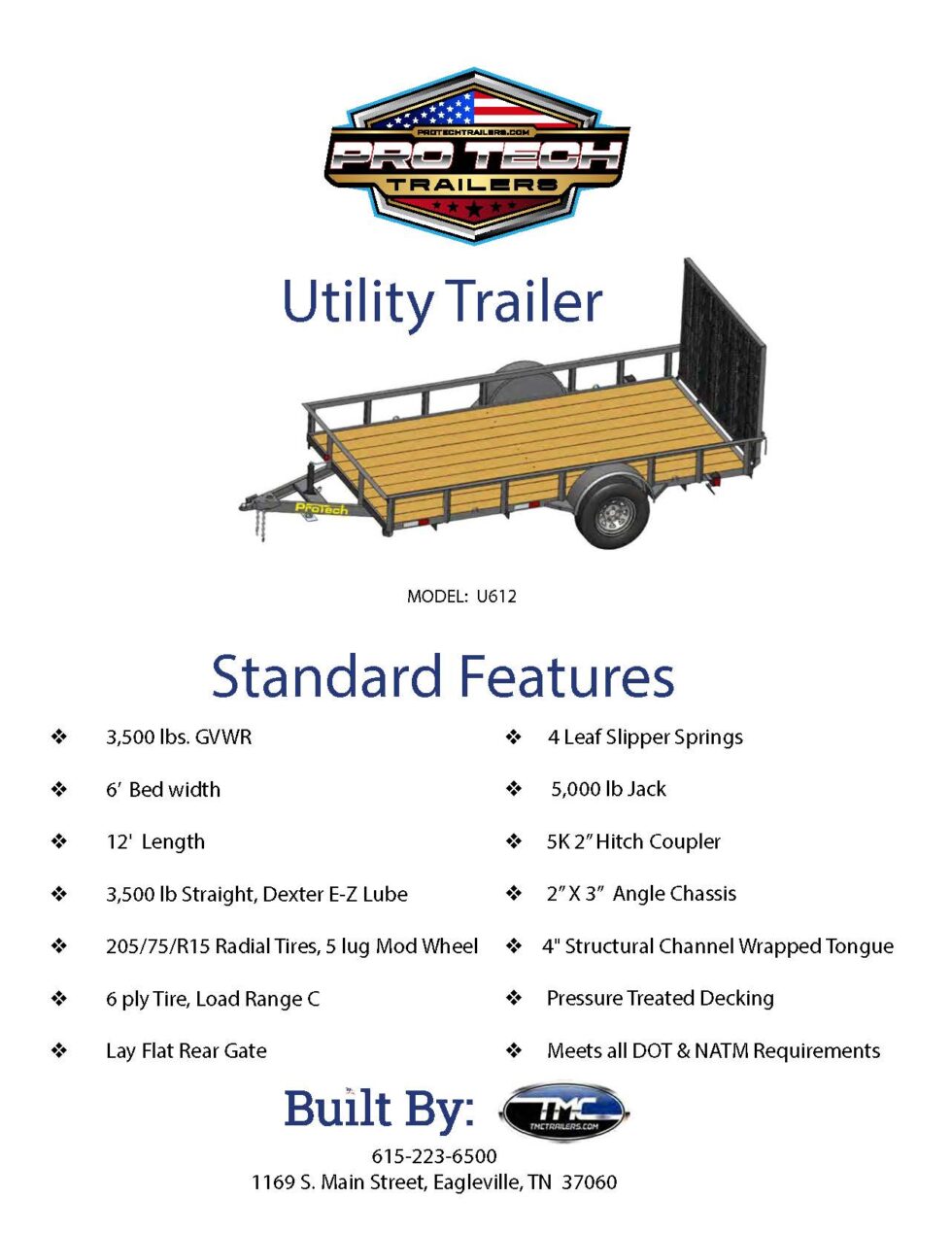 ProTech Trailers | Trailer Manufacturer for Dealers