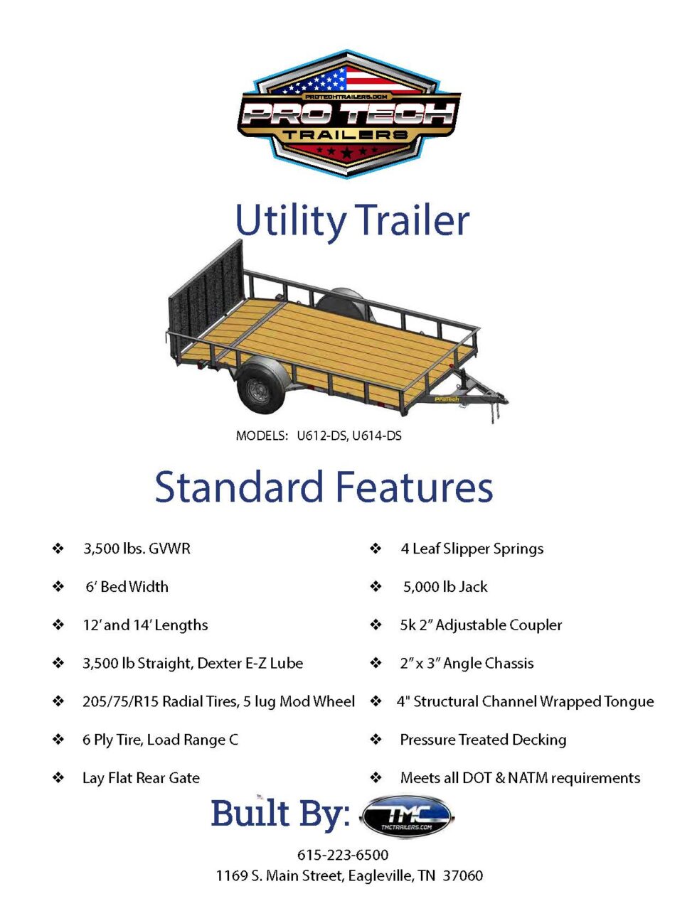 ProTech Trailers | Trailer Manufacturer for Dealers